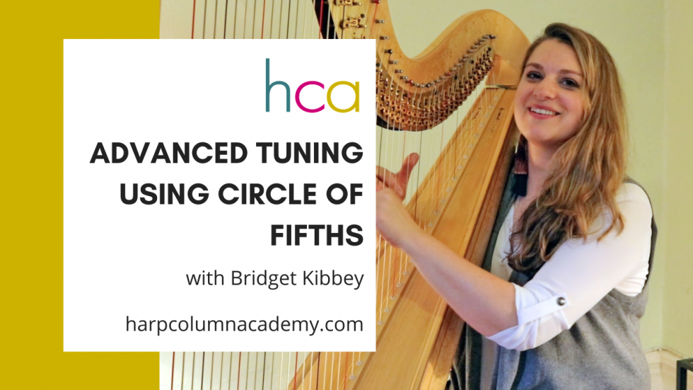 Advanced tuning using circle of fifths - Harp Column Academy