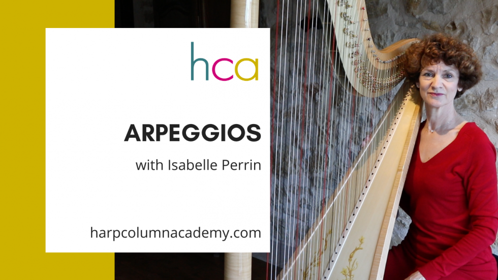 Arpeggios with Isabelle Perrin - Harp Column Academy