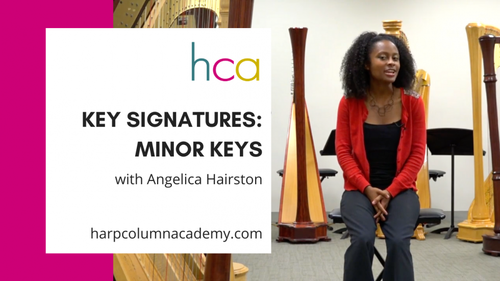Key signatures—minor keys - Harp Column Academy