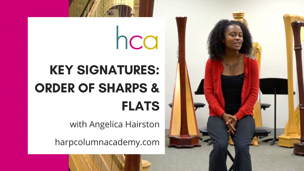 Key signatures—order of sharps and flats - Harp Column Academy