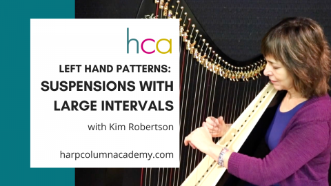 Left-hand patterns—suspensions with large intervals - Harp Column Academy