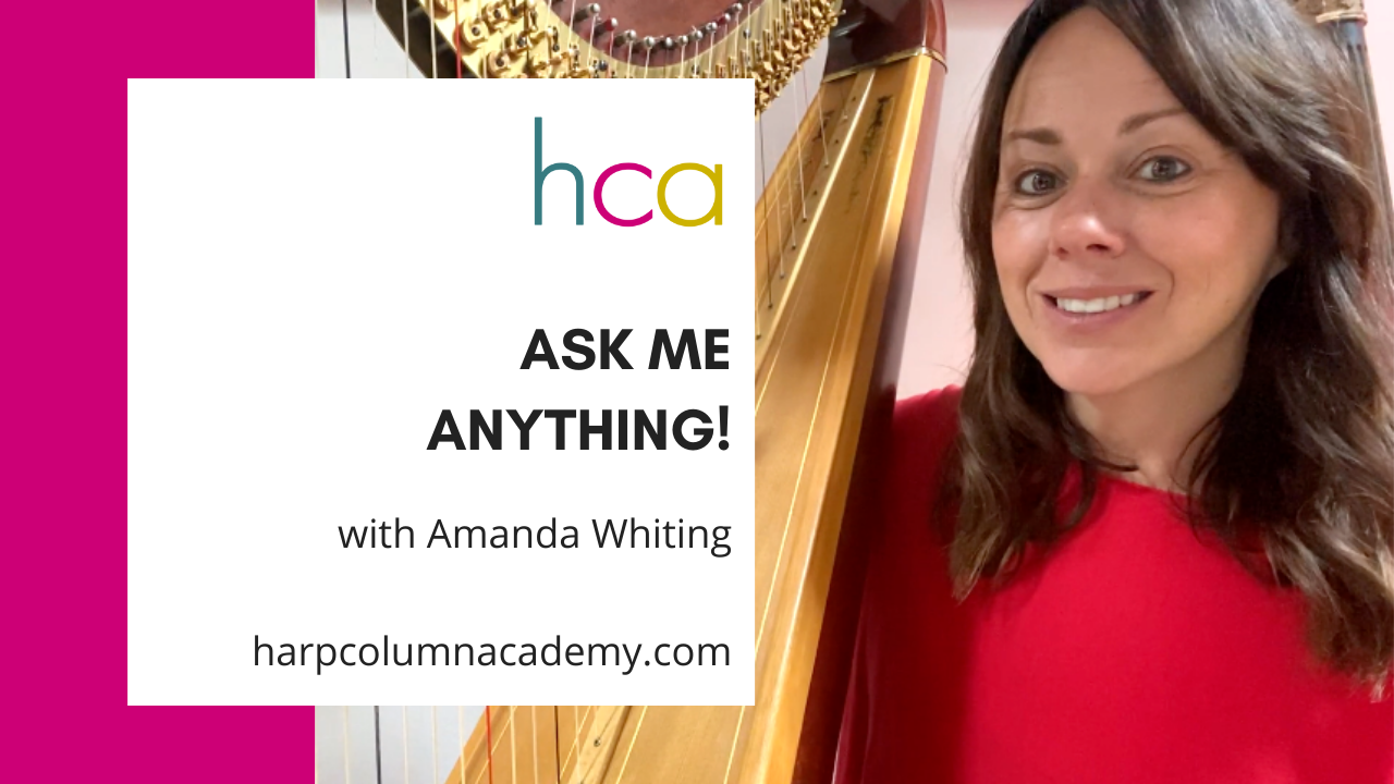 Ask me anything—Amanda Whiting - Harp Column Academy