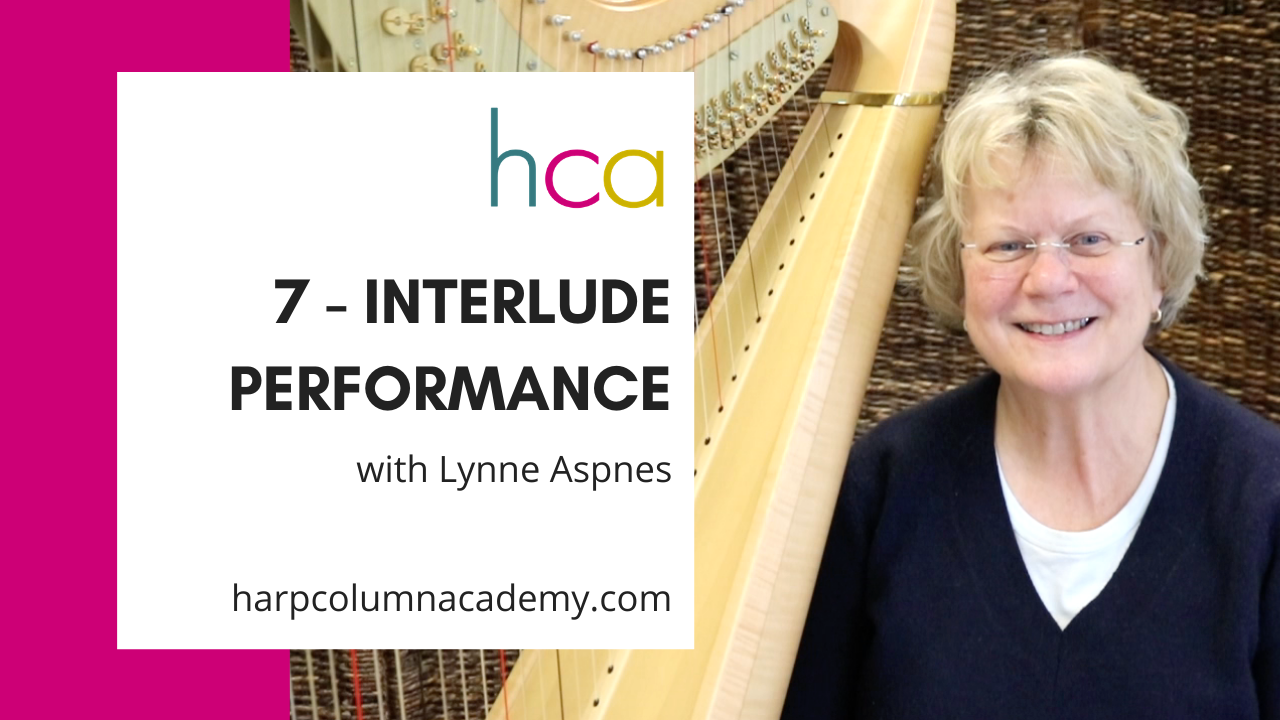 7—Interlude performance - Harp Column Academy