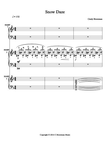 Snow Daze – Harp Column Music