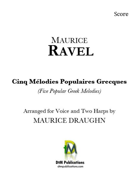 Five Popular Greek Songs – Harp Column Music