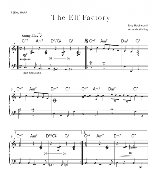 The Elf Factory – Harp Column Music