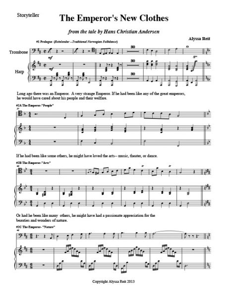 The Emperor’s New Clothes – Harp Column Music