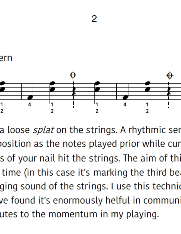 Rhythm and Hand Separation Exercises and Etudes Book 1 – Harp Column Music