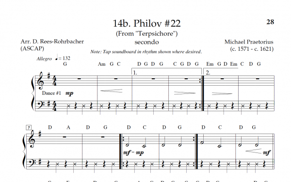 Terpsichore in Tandem – Harp Column Music