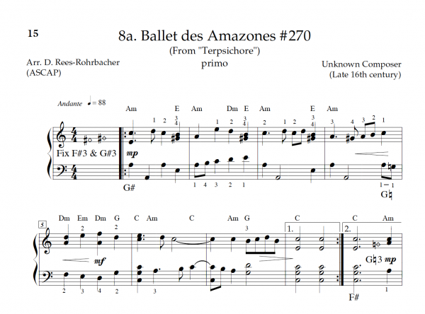 Terpsichore in Tandem – Harp Column Music