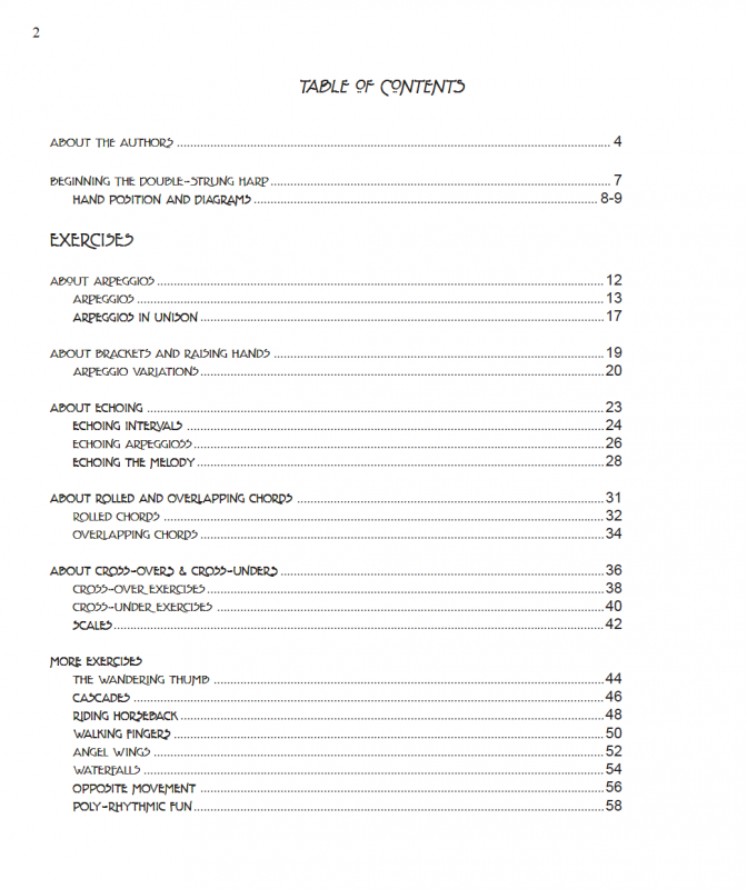 The Double Strung Harp Beginner’s Book – Harp Column Music