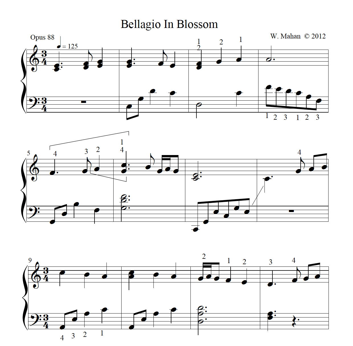 Monet’s Garden – Harp Column Music