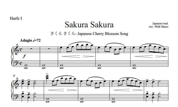 Sakura – Harp Column Music