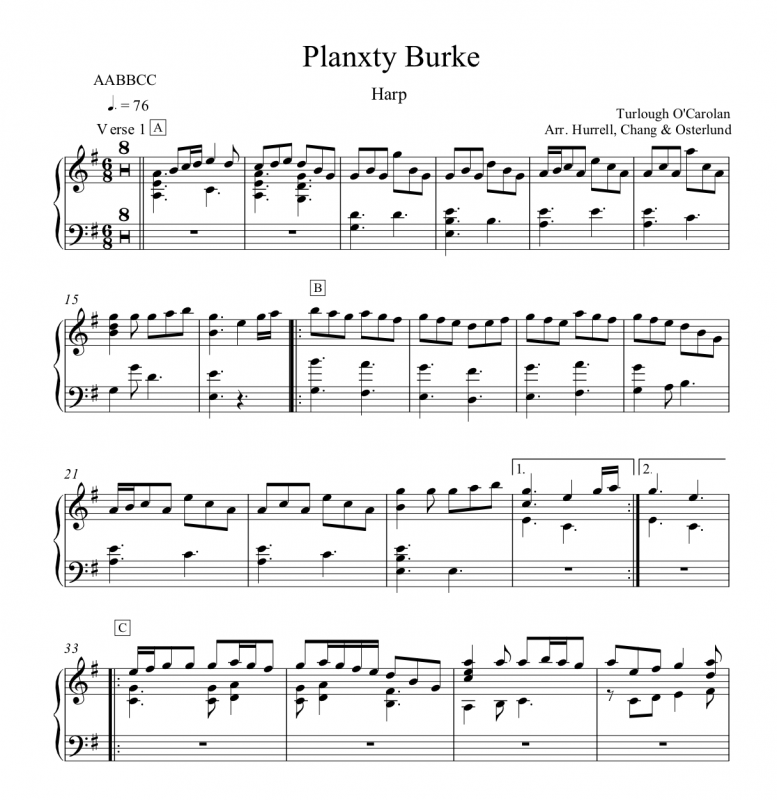 A Carolan Consort – Harp Column Music