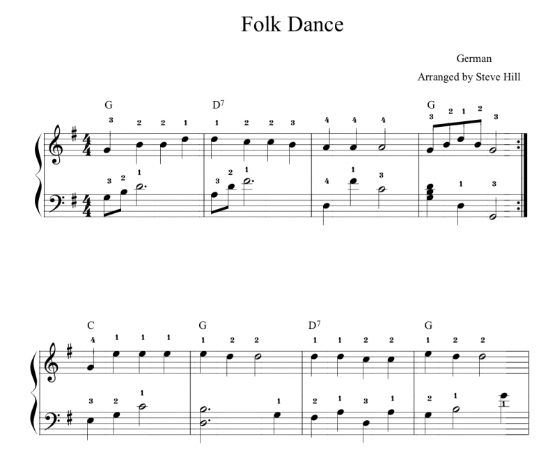 Simple Tunes – Harp Column Music