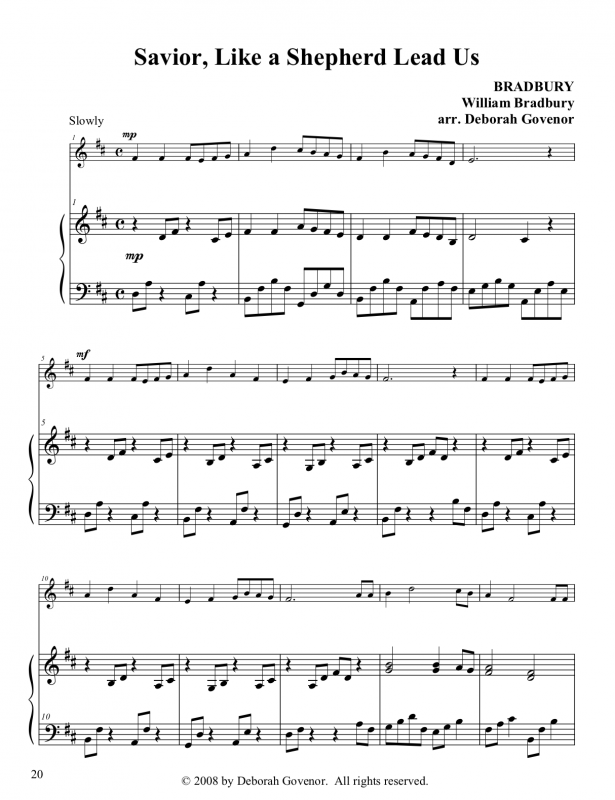 The Good Shepherd – Harp Column Music