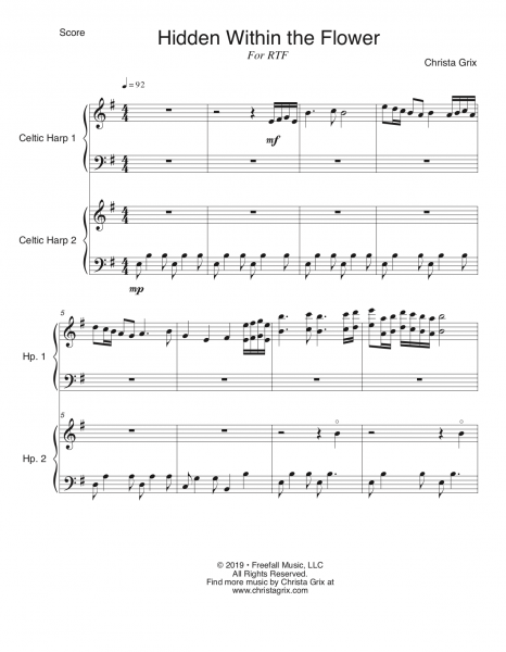 Christa Grix – Harp Column Music