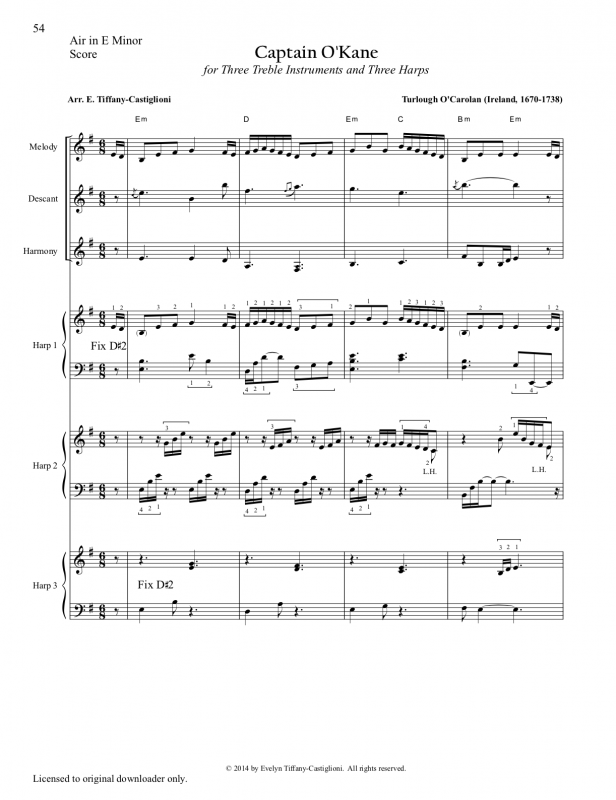 The Jester’s Tale – Harp Column Music