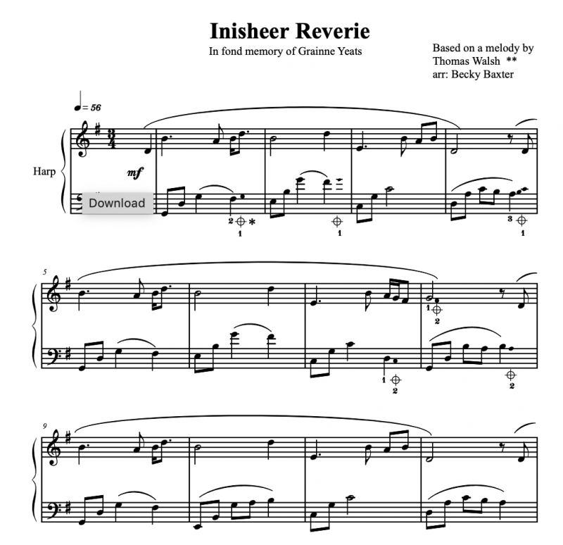 Inisheer Reverie – Harp Column Music