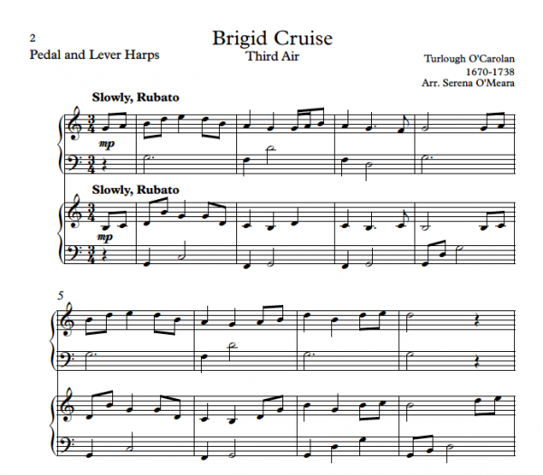 Brigid Cruise – Harp Column Music