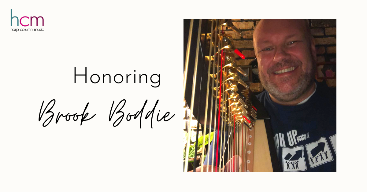 Honoring Brook Boddie – Harp Column Music