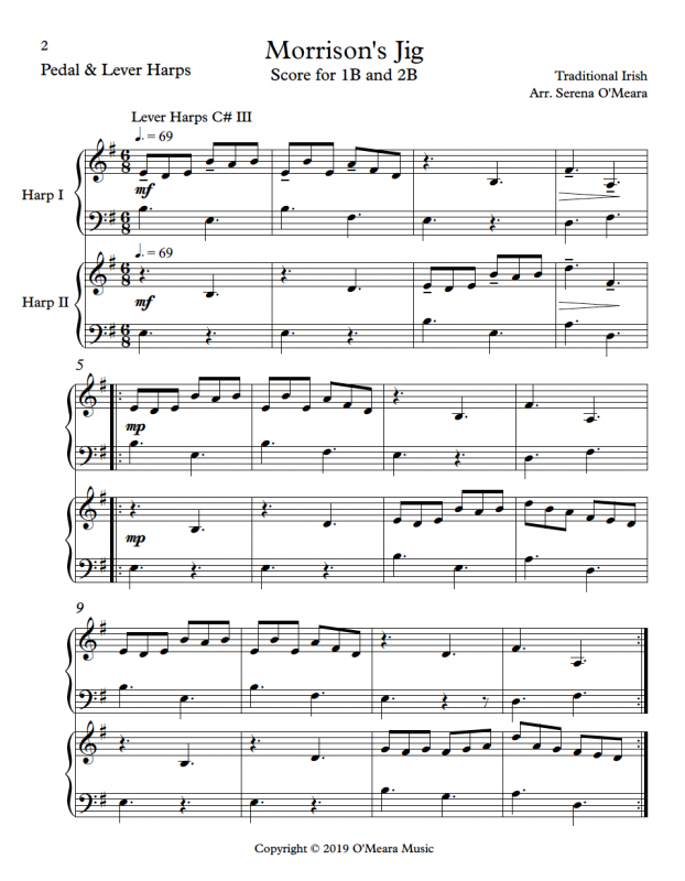 Morrison’s Jig – Harp Column Music