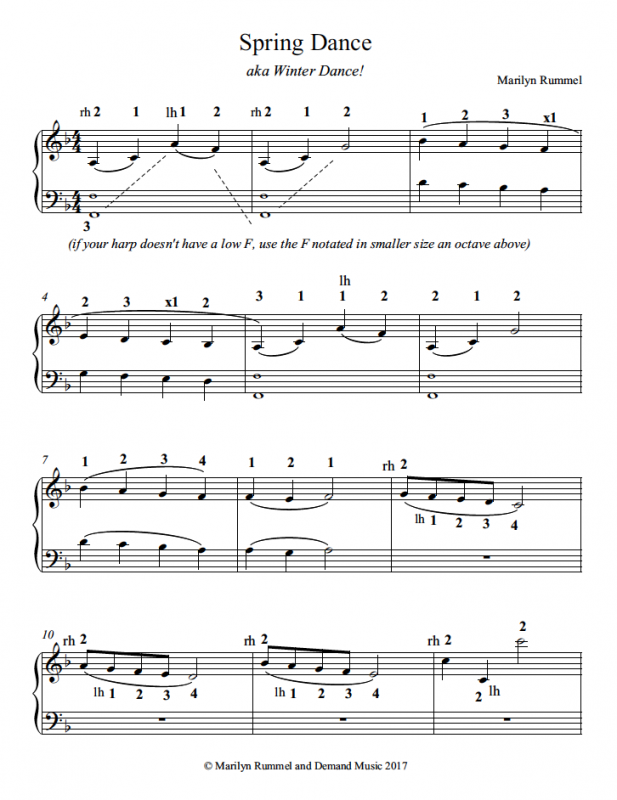 Spring Dance – Harp Column Music