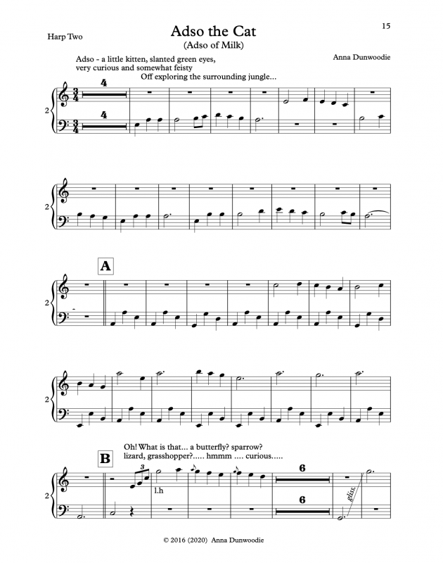 Adso the Cat – Harp Column Music