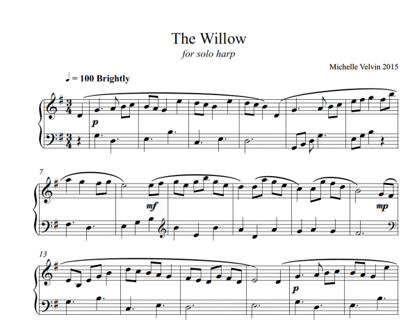 The Willow – Harp Column Music