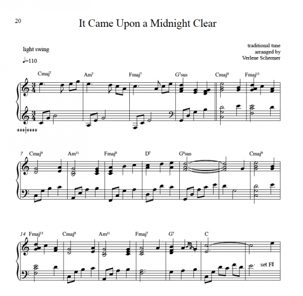 Traditional Christmas Tunes with a Twist – Harp Column Music