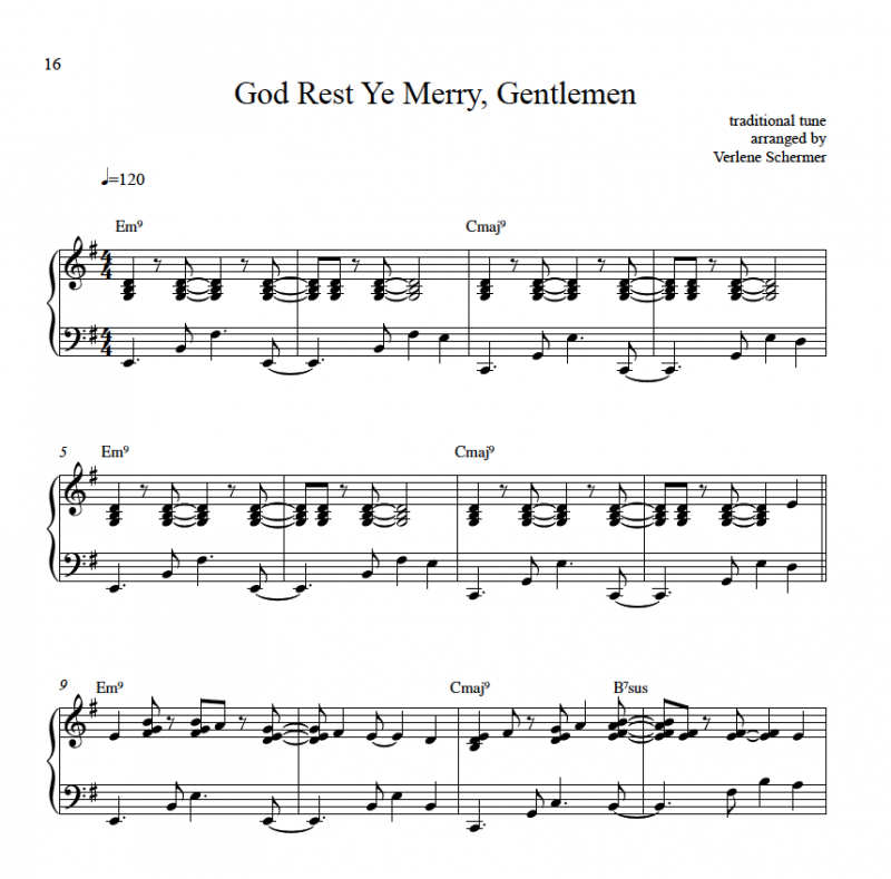 Traditional Christmas Tunes with a Twist – Harp Column Music