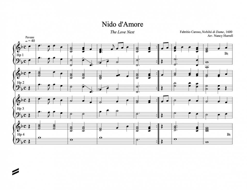 Historical Harp Collection––Volume 3 – Harp Column Music