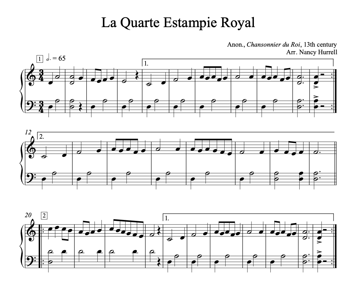 Historical Harp Collection––Volume 3 – Harp Column Music