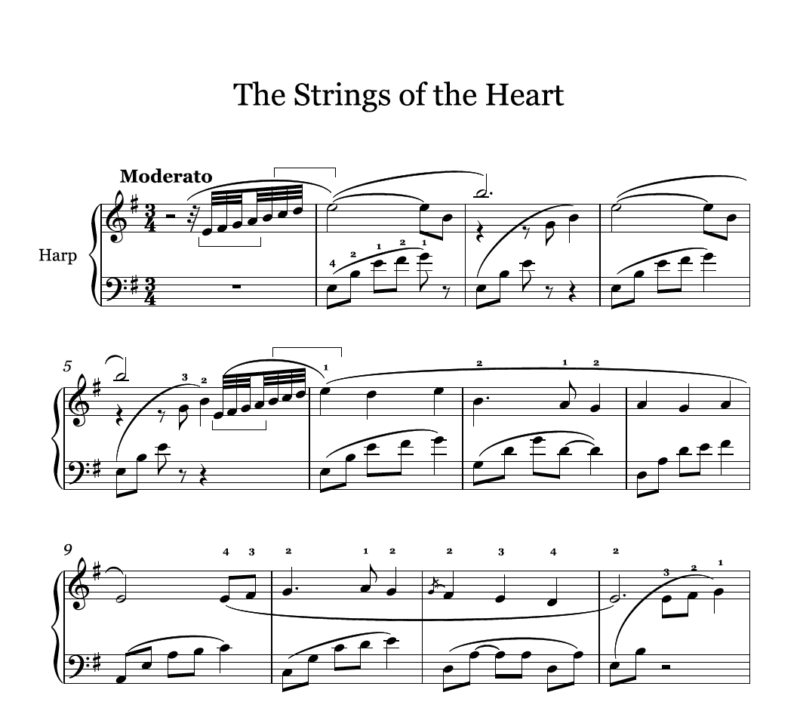 The Strings of the Heart (Harp Solo) – Harp Column Music