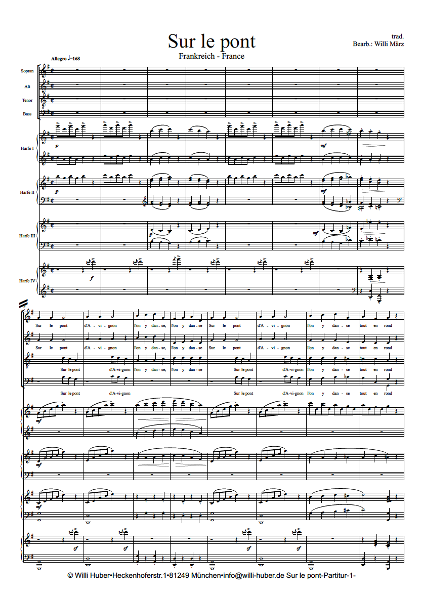 Sur le pont – Harp Column Music
