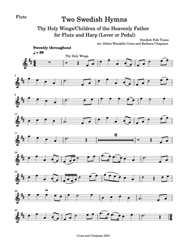 Harp + One (Flute) – Harp Column Music