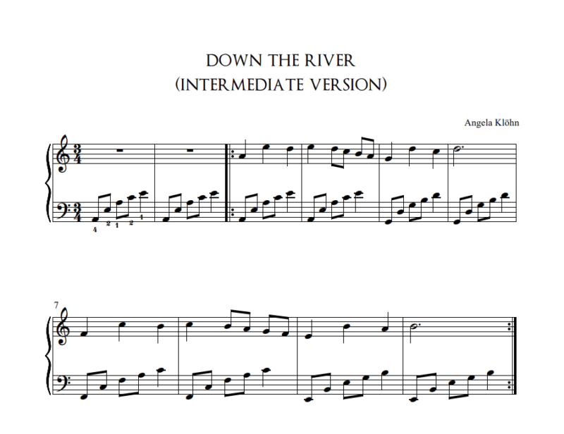 Down the River – Harp Column Music