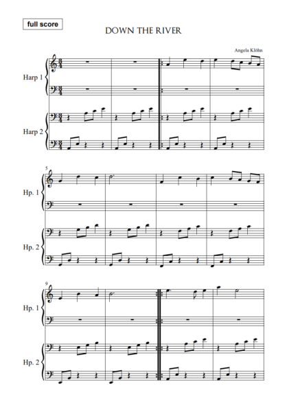 Down the River – Harp Column Music