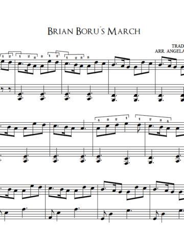 Brian Boru’s March – Harp Column Music