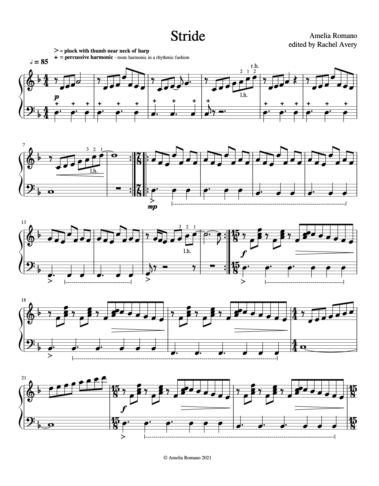 Stride – Harp Column Music