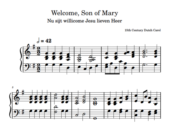 Carols from the Middle Ages – Harp Column Music