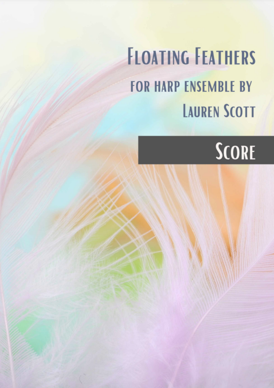 Floating Feathers (harp duet) – Harp Column Music