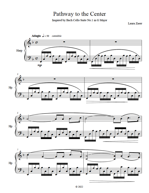 Pathway to the Center – Harp Column Music