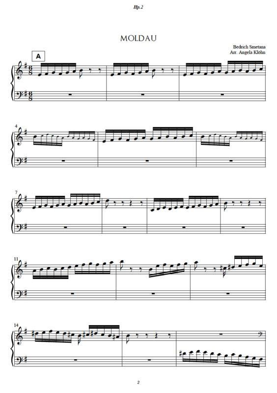 The Moldau – Harp Column Music