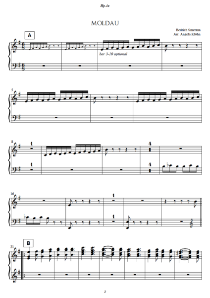 The Moldau – Harp Column Music