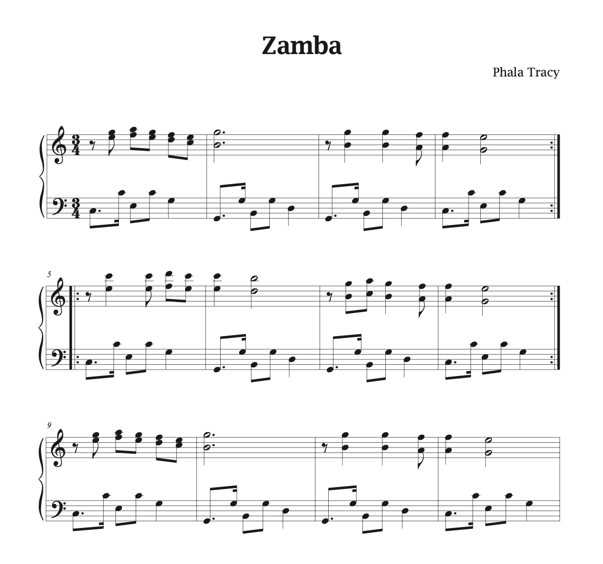 Songs for Sight Reading—Vol 4 – Harp Column Music