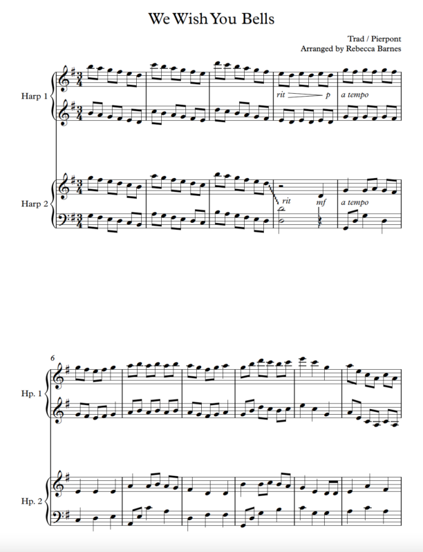 We Wish You Bells – Harp Column Music