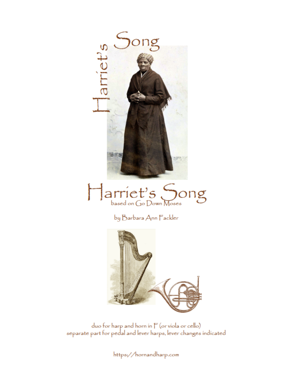 Harriet’s Song / Go Down Moses – Harp Column Music