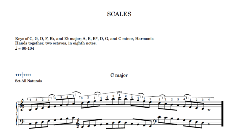 Fundamental Exercises for the Harp, Volume 2 – Harp Column Music