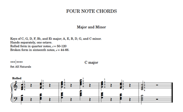 Fundamental Exercises for the Harp, Volume 2 – Harp Column Music